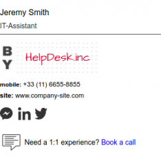 53 Eye-Catching HTML Email Signatures Examples (+Tips)