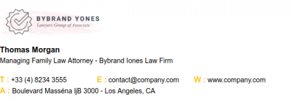 53 Eye-Catching HTML Email Signatures Examples (+Tips)