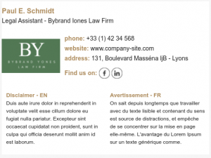 53 Eye-Catching HTML Email Signatures Examples (+Tips)