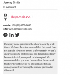 8 Examples of Email Signature Disclaimers That You Can Use