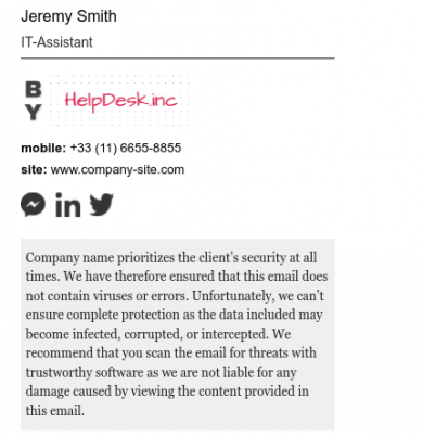 8 Examples of Email Signature Disclaimers That You Can Use