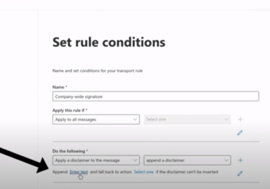 How to add Microsoft 365 email signatures company-wide
