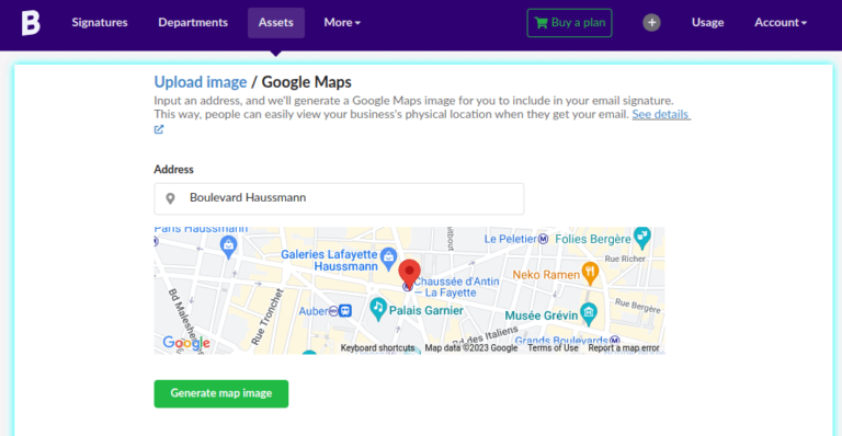 Adding Google Maps to your HTML signature: step-by-step guide