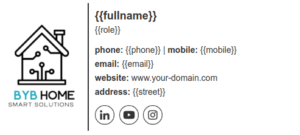Creating dynamic email signatures with Google Sheets + Bybrand
