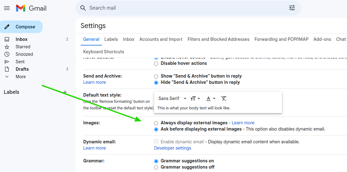 How to show images in my email: A guide to resolving the issue