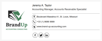 Remodeling Your HTML Email Signature with Borders and Lines
