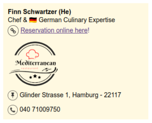 Email signature examples for restaurants and culinary chefs (+tips)