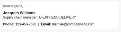 Crafting Effective Email Signatures for the Transport Sector