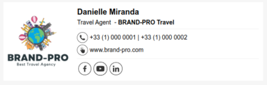 Email Signature Examples for Travel Agents: Boost Your Business
