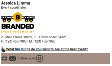 Email Signature for Events Industry: Cost-Effective Marketing
