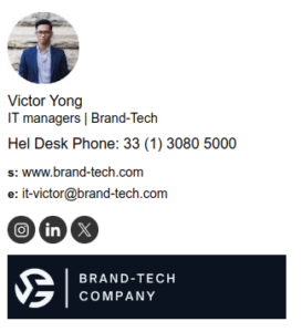 Examples of IT email signatures to enhance professional image