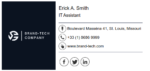 Remodeling Your HTML Email Signature with Borders and Lines