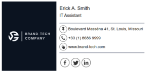 Remodeling Your HTML Email Signature with Borders and Lines