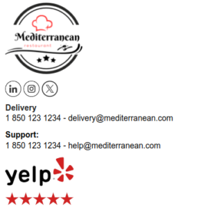 Corporate Email Signature Examples with Awards and Credentials