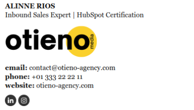 Corporate Email Signature Examples with Awards and Credentials