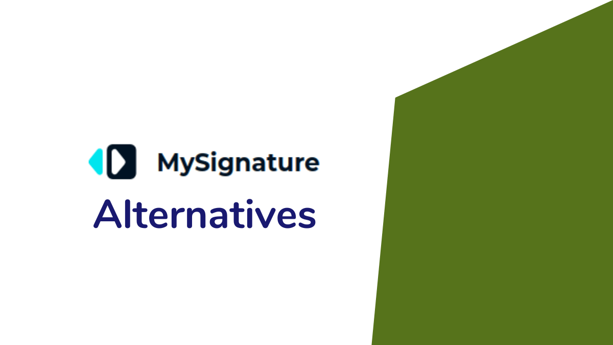 See the Best MySignature Alternatives for Free Email Signatures