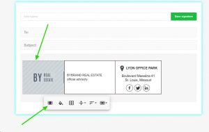 How to resize a column in the signature - Bybrand